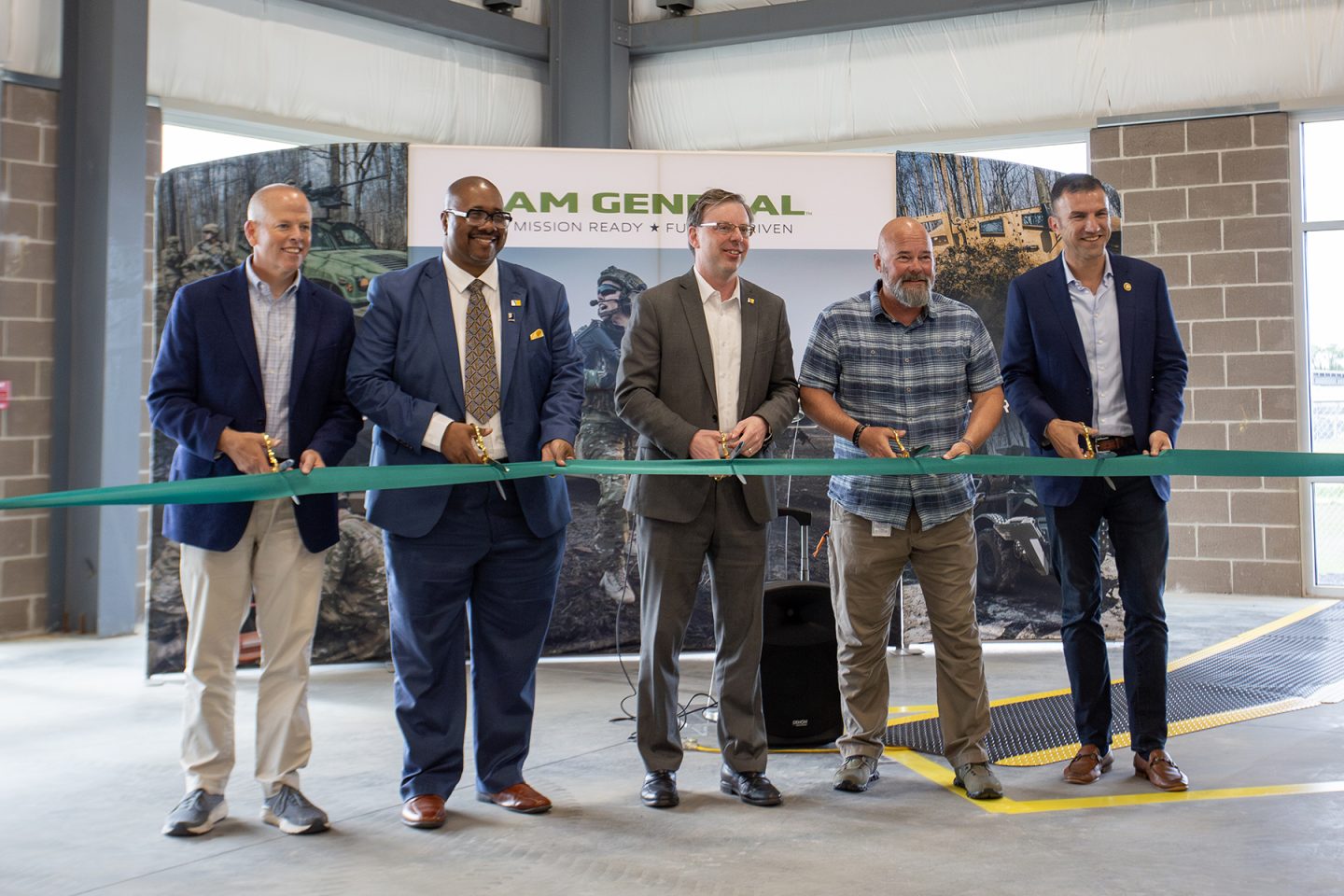 AM General Dedicates New Building Expansion and Guard House